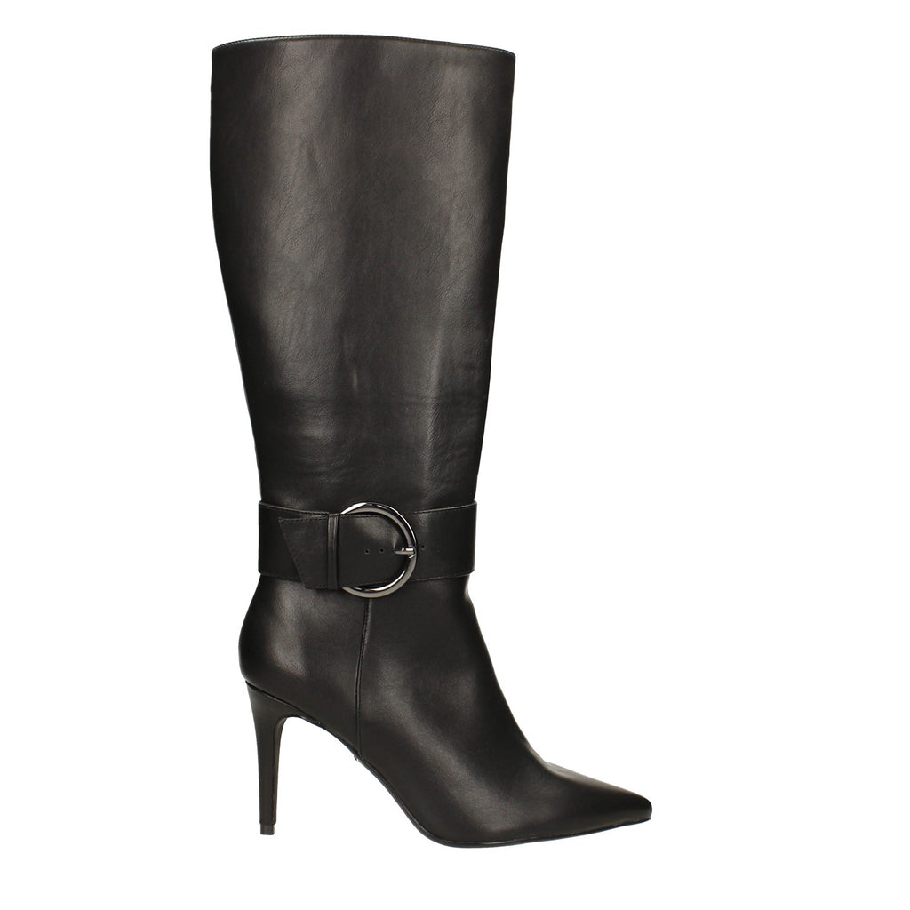 Pointed toe buckle boots. 9cm high heel | TATA Italia – Tata Italia