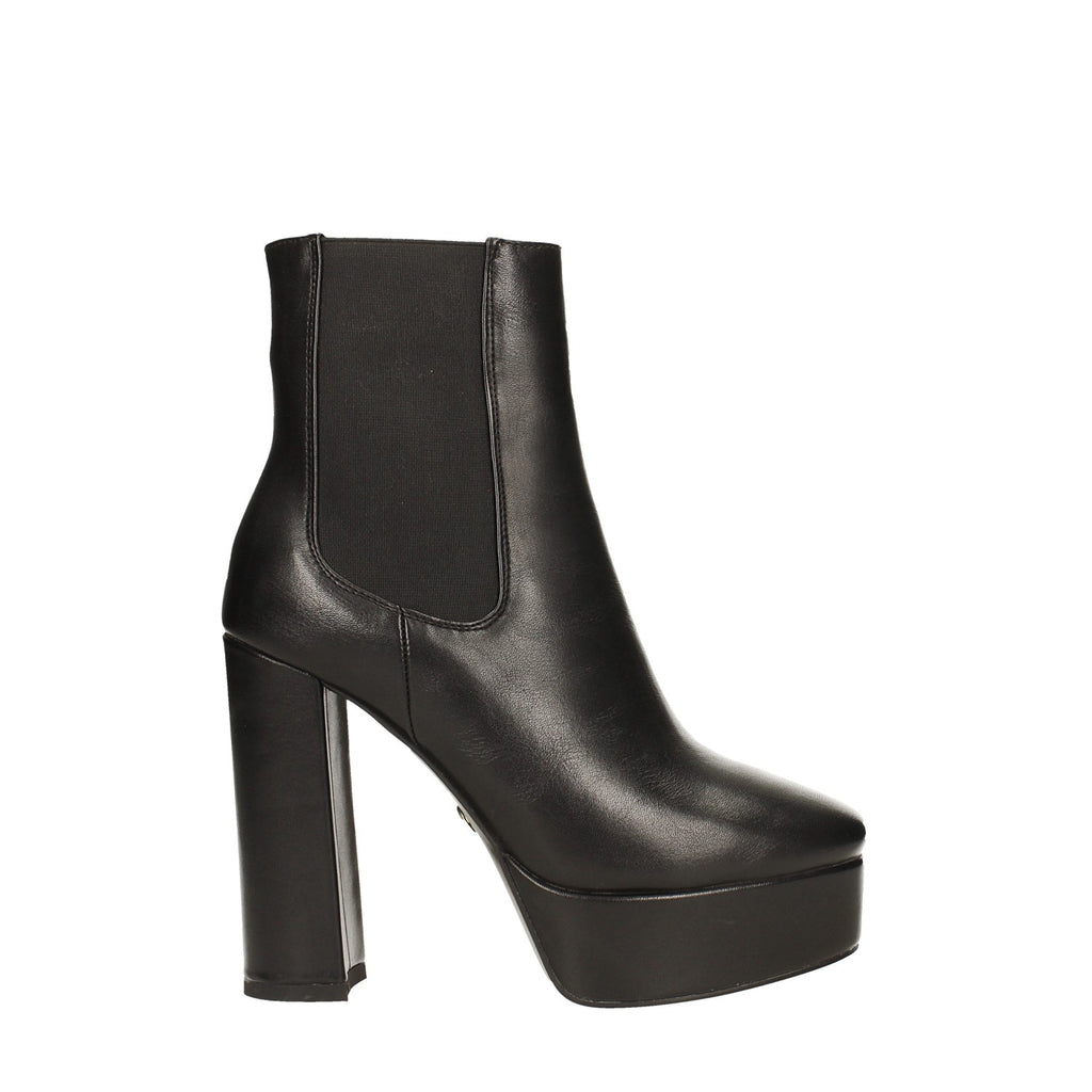 Stivaletti con punta squadrata e plateau. Tacco alto 12cm | TATA – Tata ...